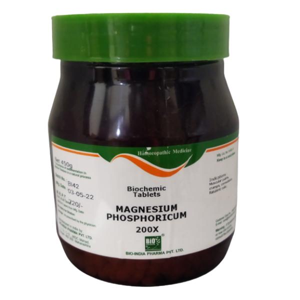 Buy Bio-India's Biochemic Tablet - Magnesium Phosphoricum 200X 450 gm ...