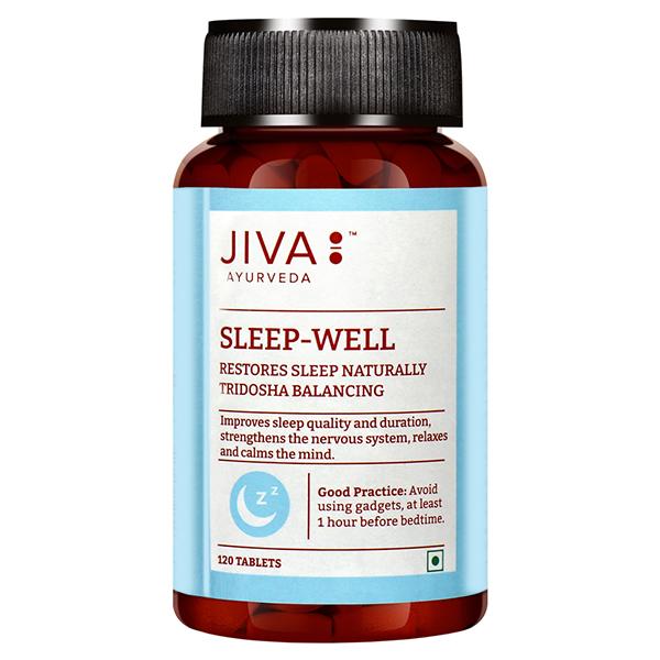 Buy Jiva Ayurveda Sleep-Well Tablets 120's Online at Discounted Price ...