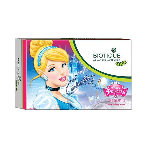 Buy Biotique Kids Disney Almond Nourishing Soap - Princess Cinderella ...