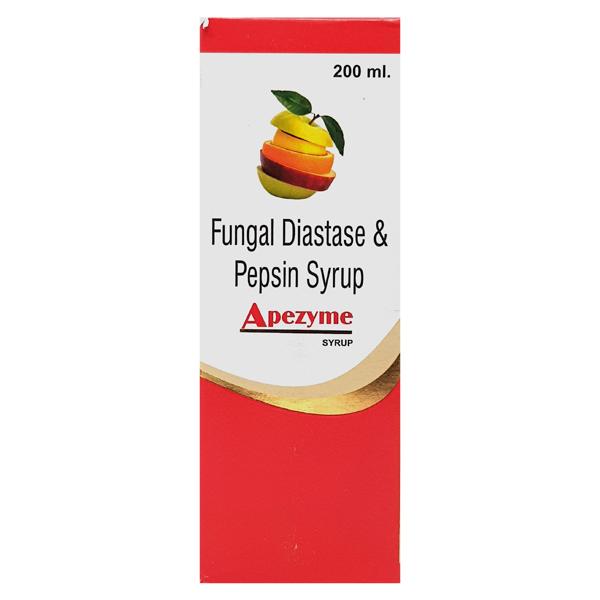 APEZYME Syrup 200ml Price, Uses, Side effects, Substitutes | Netmeds