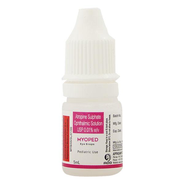 MYOPED Eye Drops 5ml Price, Uses, Side effects, Substitutes | Netmeds