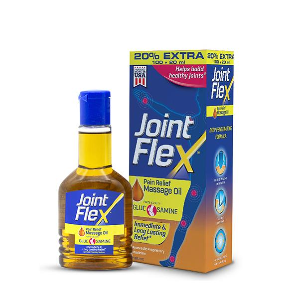 Buy JointFlex Pain Relief Massage Oil 120 ml Online at Discounted Price | Netmeds