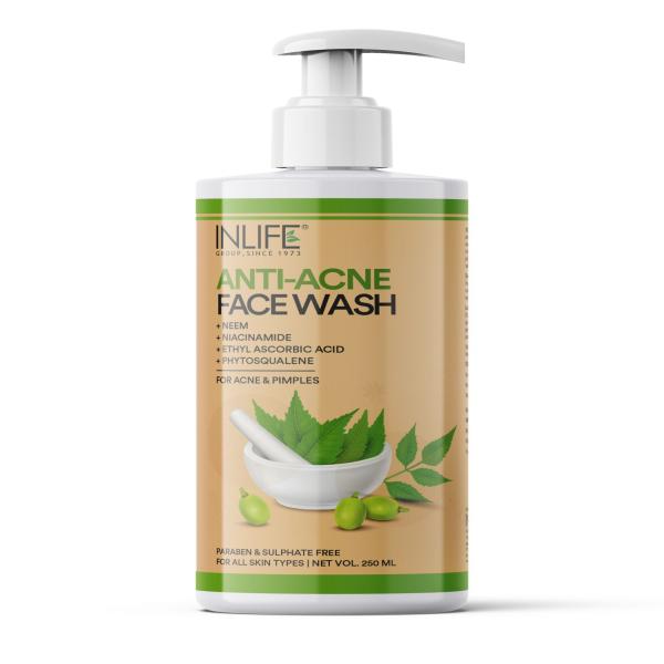 Buy INLIFE Neem Face Wash Soap 200 ml Online at Discounted Price | Netmeds