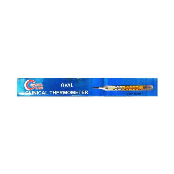 Crystal Care Oval Clinical Thermometer 1's