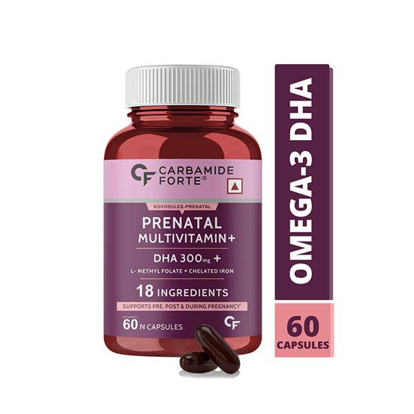 Buy CF Prenatal+ DHA 300 mg+ Softgel Capsule 60's Online at Discounted ...