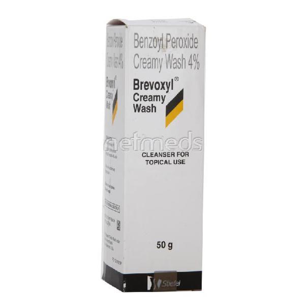 Brevoxyl Creamy Wash Lotion 50gm Price, Uses, Side effects, Substitutes ...