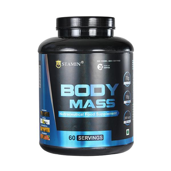 Stamin Body Mass Weight Gain Powder - Chocolate Flavour 3 kg Online at ...