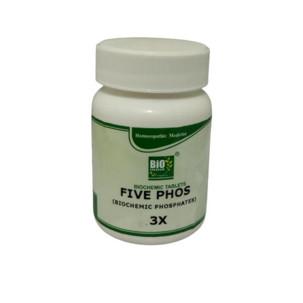 Bio-India's Biochemic Tablet - Five Phos 3X 25 gm Online at Best Price ...