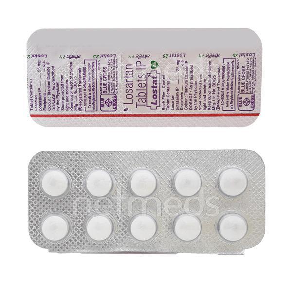 Lostat 25mg Tablet 10'S