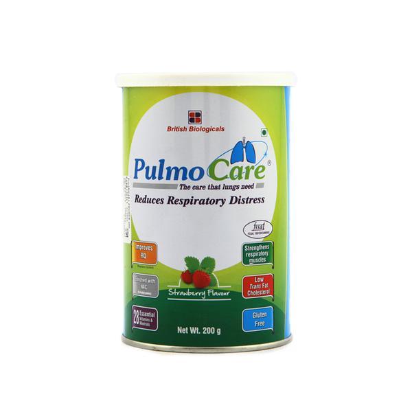 Buy Pulmocare Powder 200 gm - Strawberry Flavour Online at Best Price ...