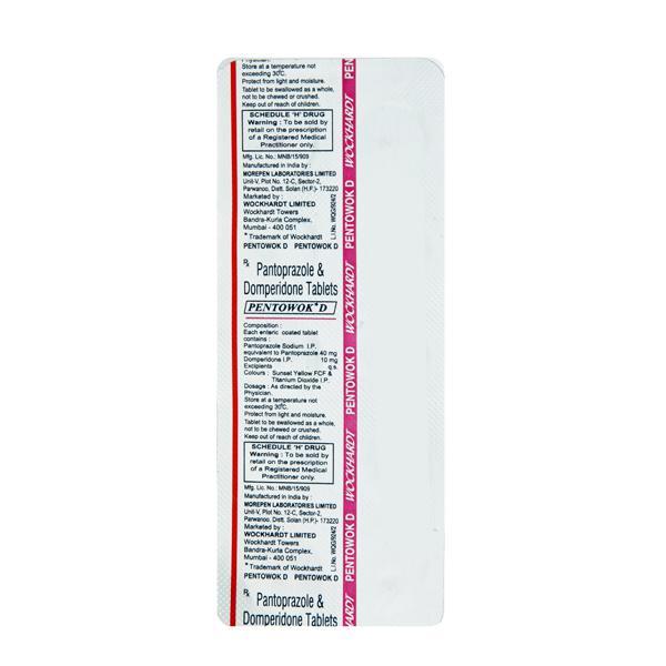 Pentowok D Tablet 10'S : Uses, Side Effects, Price | Netmeds