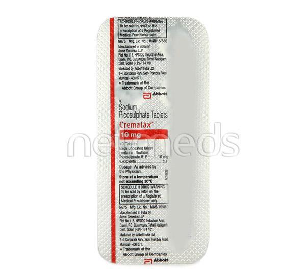 Cremalax 10mg Tablet 10'S : Uses, Side Effects, Price | Netmeds