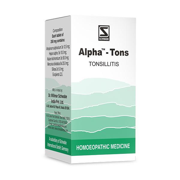 Buy Dr. Willmar Schwabe Alpha - Tonsillitis Tablet 20 gm Online at ...