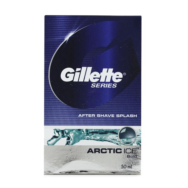 Buy Gillette Series After Shave Splash Arctic Ice Bold 50 ml Online at ...