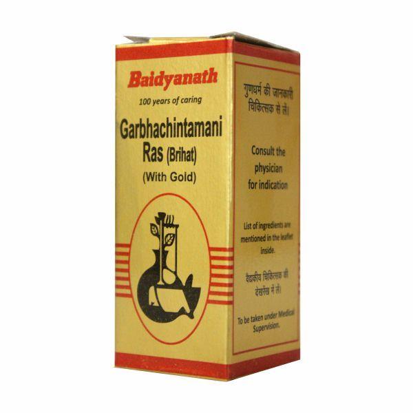 Buy Baidyanath Garbha Chintamani Ras Tablet 10's Online at Discounted ...