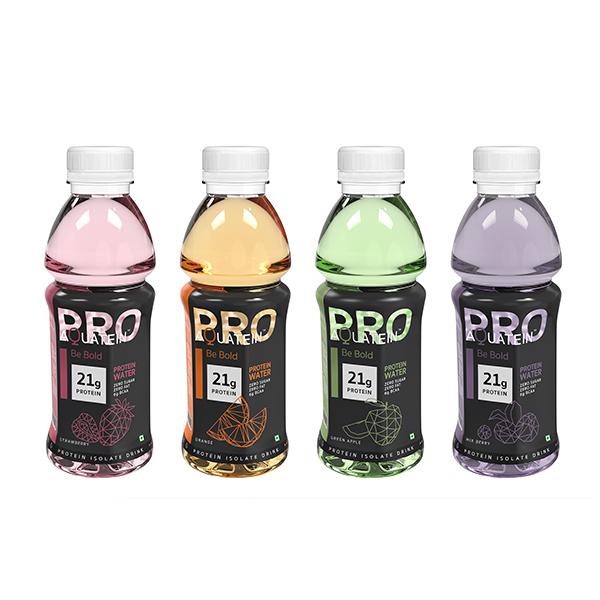 AQUATEIN PRO Protein Water - Strawberry, Orange, Green Apple, Mix Berry ...