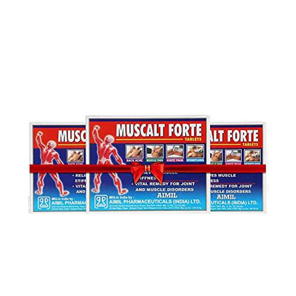 Aimil Muscalt Forte Tablet (Pack of 3 x 30's) Online at Discounted ...