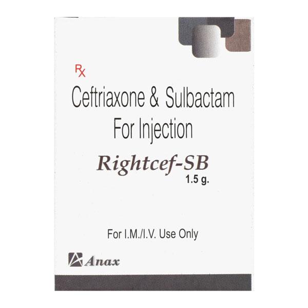 RIGHTCEF SB 1.5gm Injection 1's : Price, Uses, Side Effects | Netmeds