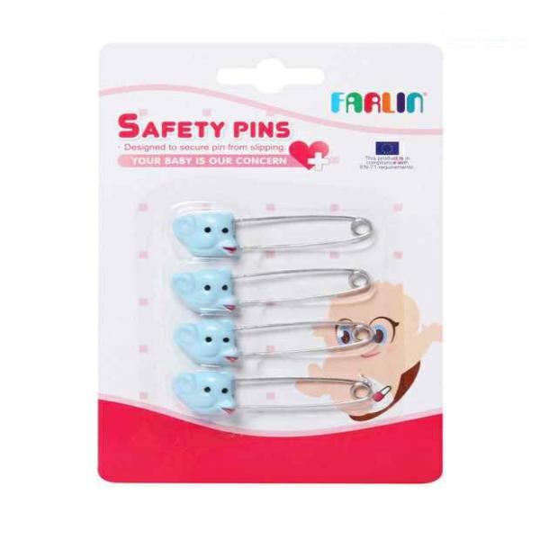 Buy Farlin Safety Pins - Pink 4's Online at Discounted Price | Netmeds