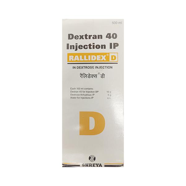 Buy RALLIDEX D Injection 500ml Online at Upto 25% OFF | Netmeds