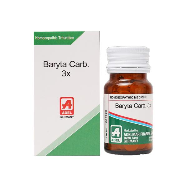 Buy Adel Barium Carb. 3X (4 grain) Tablet 20 gm Online at Discounted ...