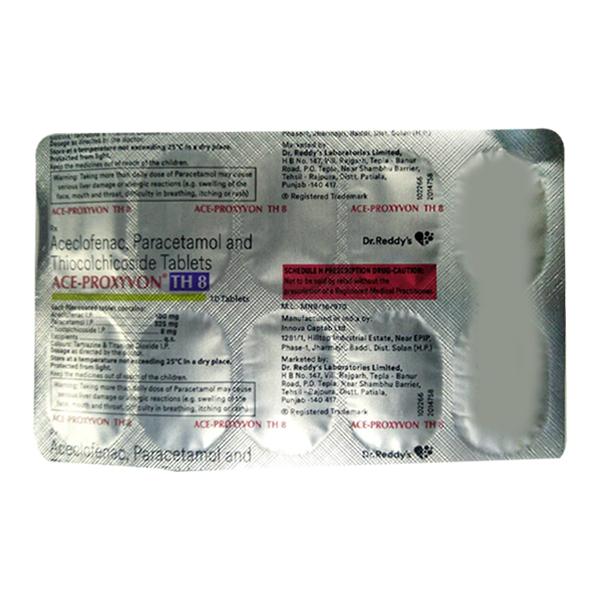 ACE Proxyvon TH 8 Tablet 10'S
