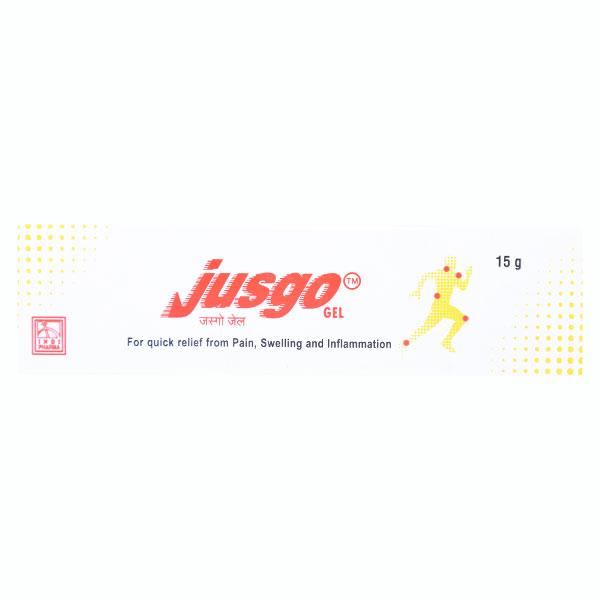 JUSGO Gel 15gm Price, Uses, Side effects, Substitutes | Netmeds