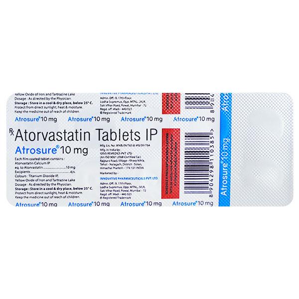ATROSURE 10 Tablet 10's