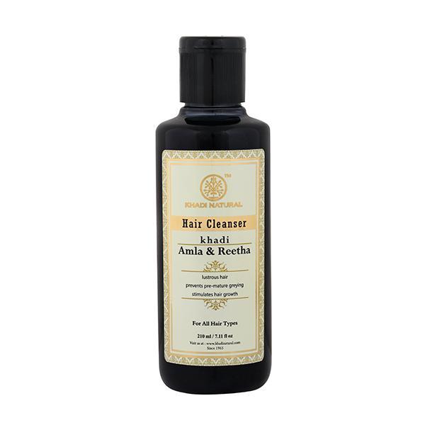 Khadi Natural Hair Cleanser - Amla & Reetha 210 ml