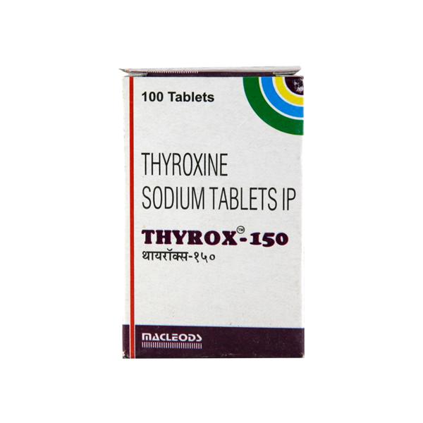 Buy Thyrox 150mcg Tablet 100'S Online at Upto 25% OFF | Netmeds