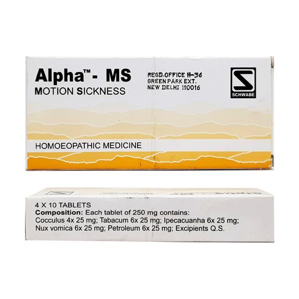Dr.Willmar Schwabe Alpha - Ms Tablet 40's
