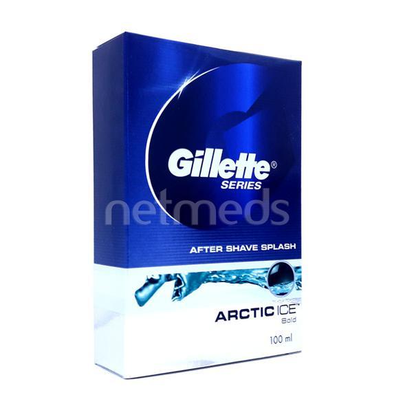 Buy Gillette Series After Shave Splash Arctic Ice Bold Liquid 100 ml ...