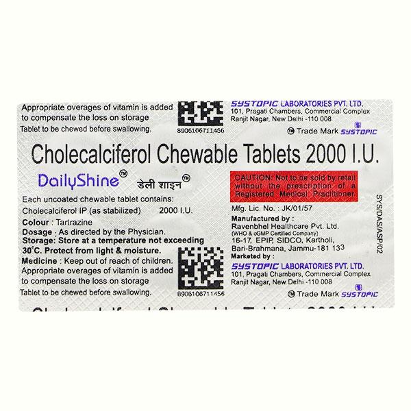 Dailyshine Tablet 10'S