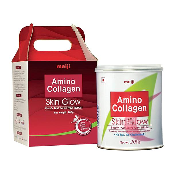 Buy Meiji Amino Collagen Skin Glow Powder 200 gm Online at Discounted ...