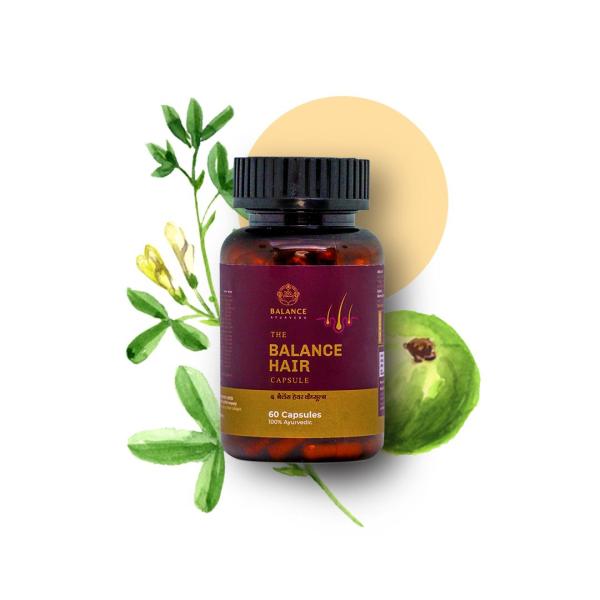 Balance Ayurveda The Balance Hair Capsules 60's Online at Best Price ...