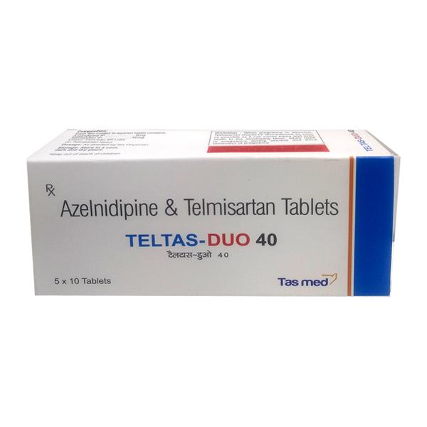 Buy TELTAS DUO 40 Tablet 10's Online at Upto 25% OFF | Netmeds