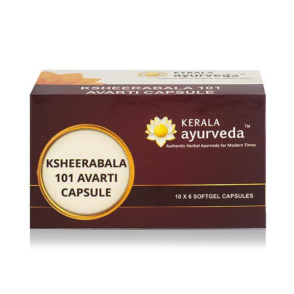 Buy Kerala Ayurveda Ksheerabala 101 Avarti Capsule 60's Online at ...