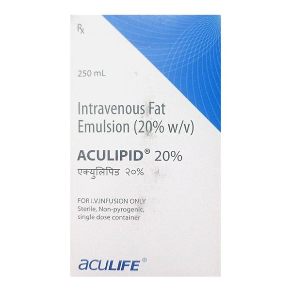 ACULIPID 20% Infusion 250ml Price, Uses, Side effects, Substitutes ...