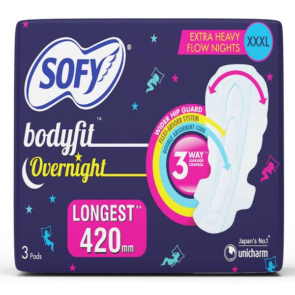 Sofy Bodyfit Pads - Regular 18's Online at Best Price - Sanitary Napkins