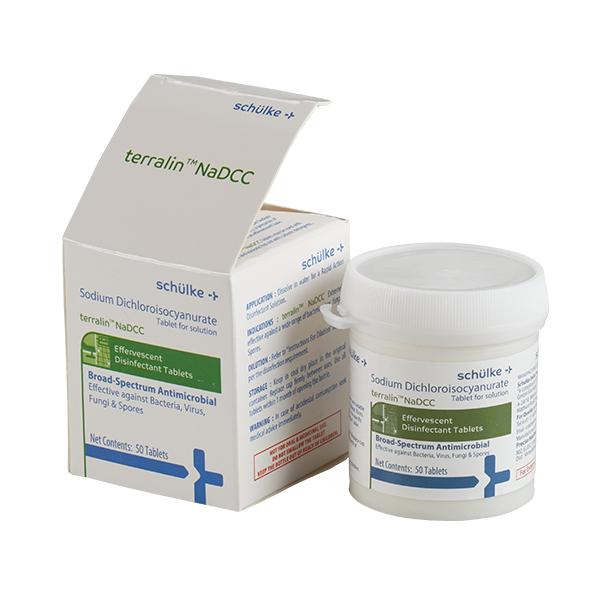 Buy Schulke Terralin NaDCC Disinfectant Effervescent Tablet 50's Online ...