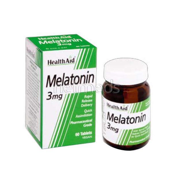 Buy HealthAid Melatonin 3 mg Tablet 60's for Natural Sleep Support ...