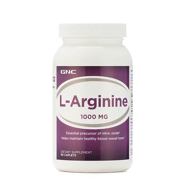 GNC L-Arginine 1000 mg Caplets 90's online at best price-Sports Supplements