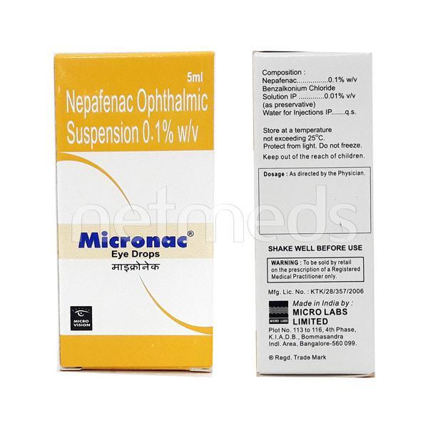 Micronac Eye Drops 5ml