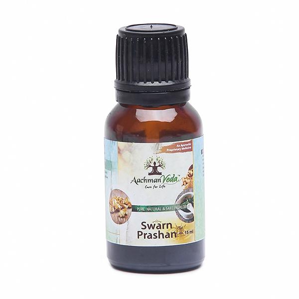 Aachman Veda Swarn Prashan Drops 15 ml Online at Best Price - Health ...
