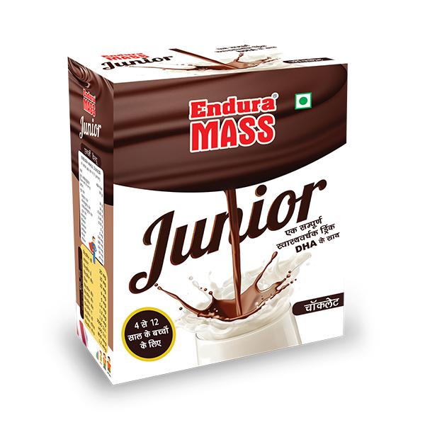 Endura Mass Junior Weight Gain Powder - Chocolate Flavour 200 gm Online ...