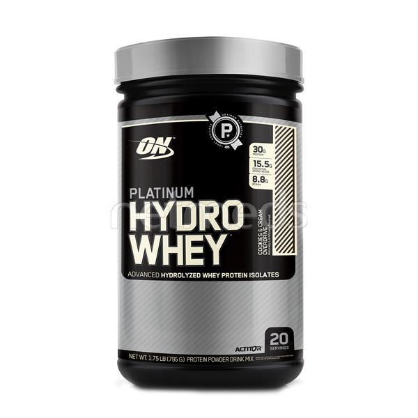 Optimum Nutrition (On) Platinum Hydro Whey Cookies & Cream Overdrive 1.75Lb