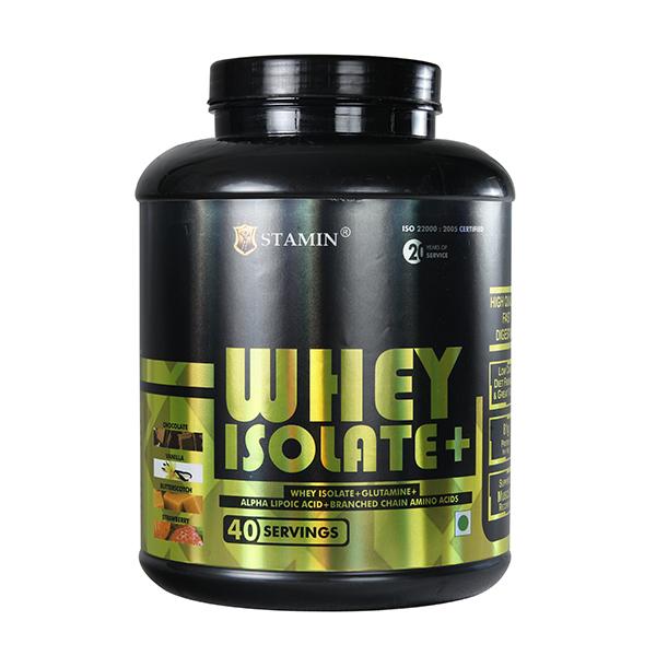 Stamin Whey Isolate+ Powder - Chocolate Flavour 2 kg Online at Best ...