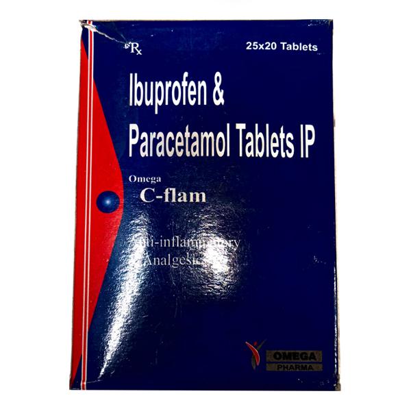 OMEGA C FLAM Tablet 20's Price, Uses, Side effects, Substitutes | Netmeds