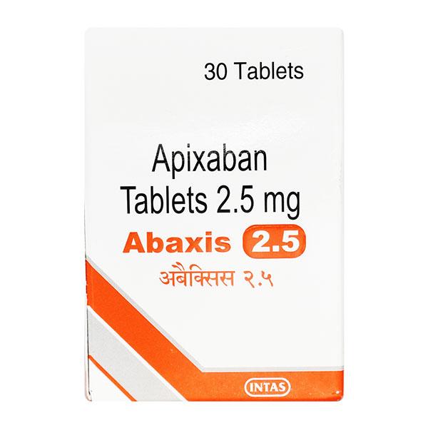 ABAXIS 2.5 Tablet 30's Price, Uses, Side effects, Substitutes | Netmeds