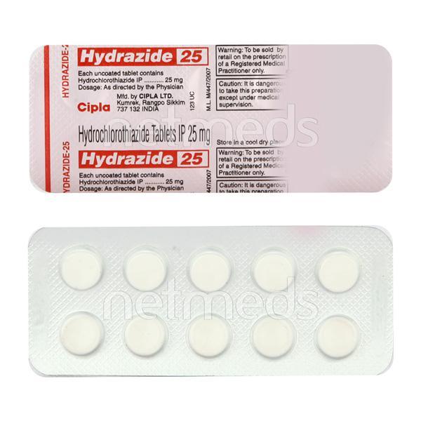 Hydrazide 25mg Tablet 10'S